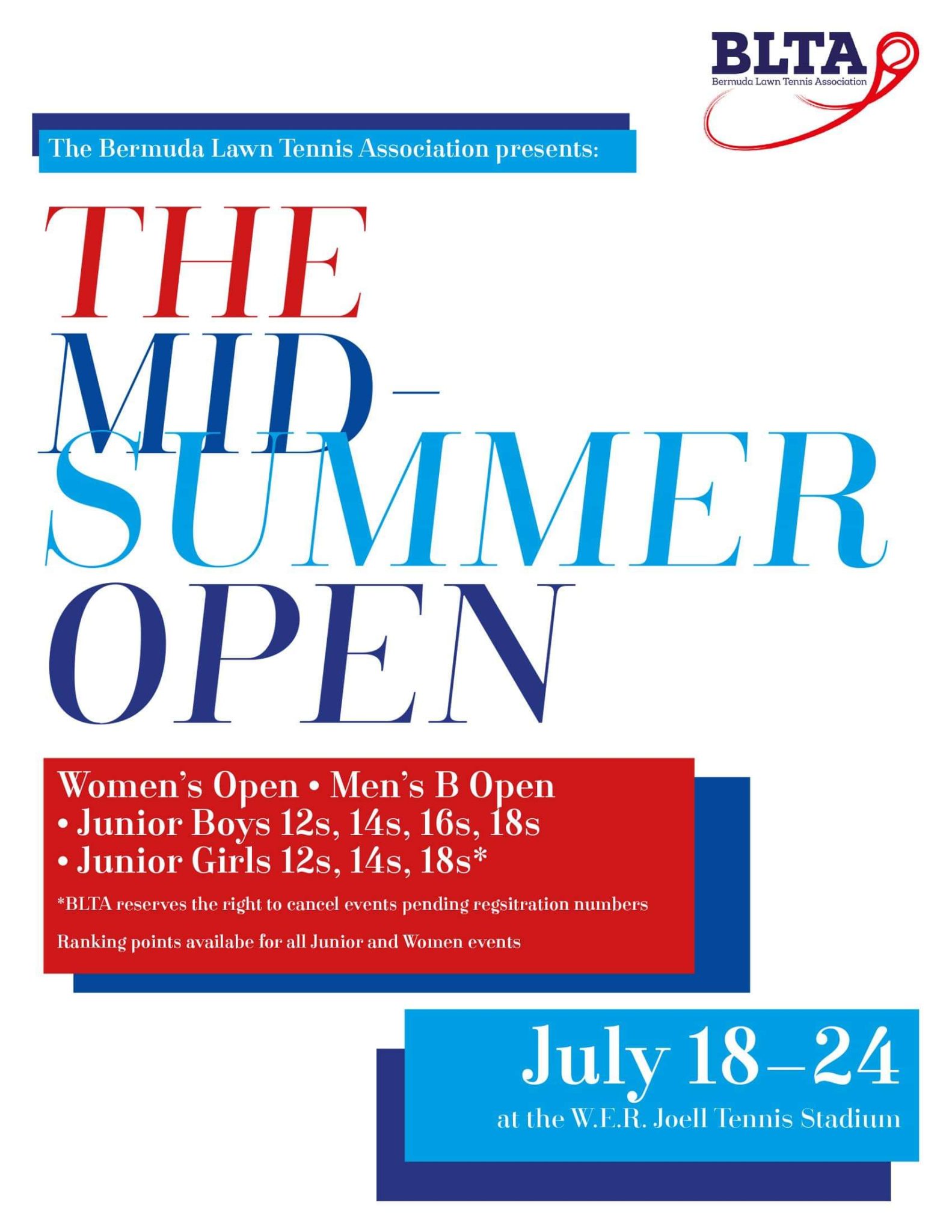 BLTA’s 2020 Mid-Summer Open Tennis Tournament – Bermuda Lawn Tennis ...